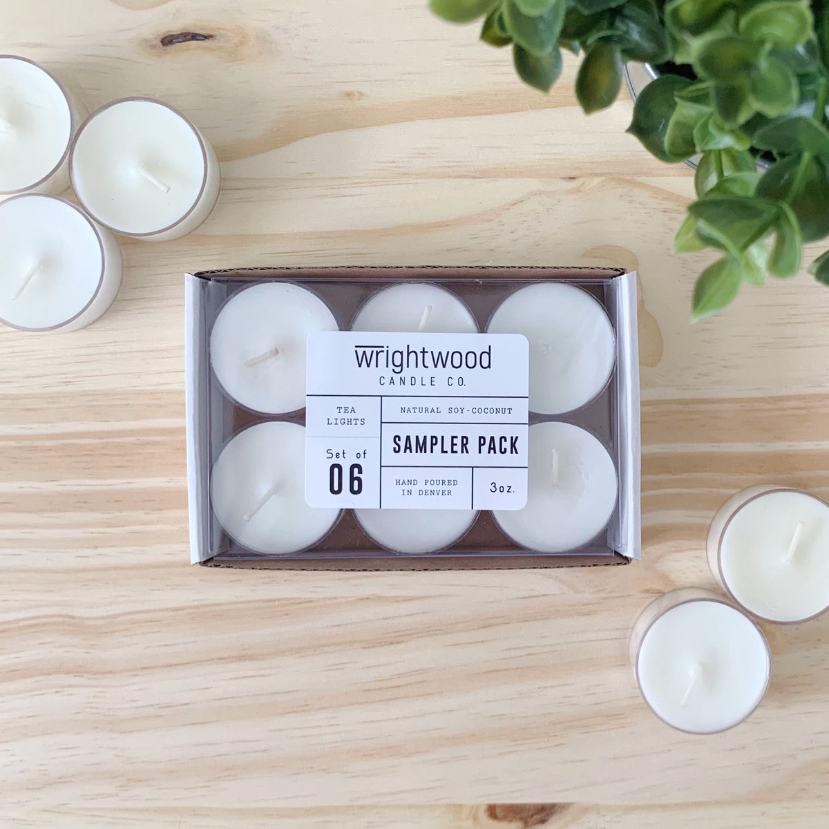 Tealight Sampler Pack • 3oz – Wrightwood Candle Company